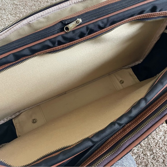 Lark | Bags | Lark Expandable Canvasleather Toteweekender Bag | Poshmark